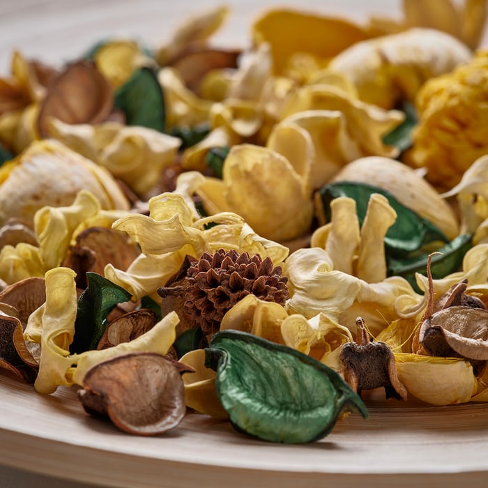 FRÖFINK scented potpourri, Citrus flower yellow, 60 g - IKEA
