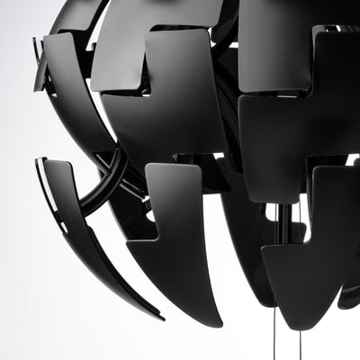 IKEA PS 2014 pendant lamp, black, 35 cm - IKEA