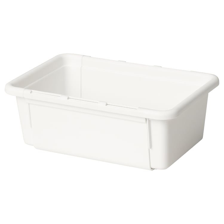 KACKLA extendable box, white, 18-28x13 cm - IKEA