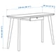 LISABO Desk, ash veneer, 118x45 cm - IKEA