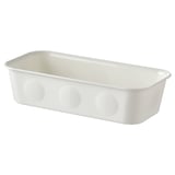 NOJIG Organiser, plastic/beige, 10x20x5 cm - IKEA