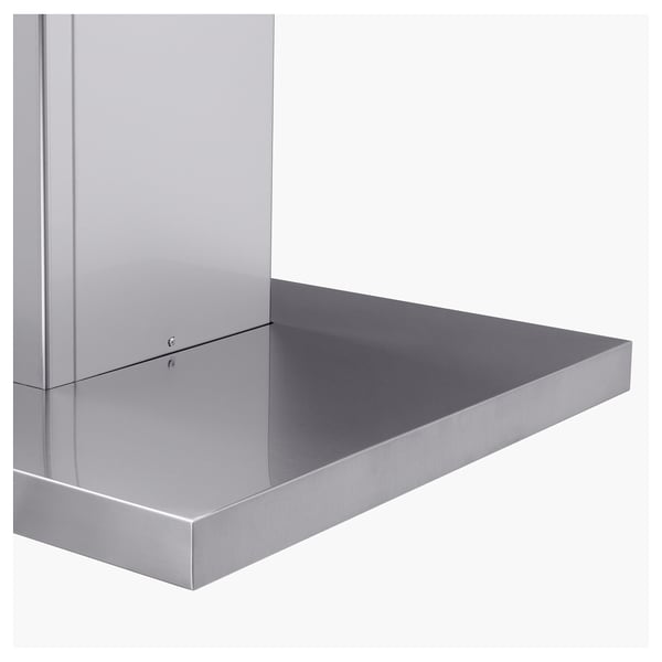 SVÄVANDE Ceiling-mounted extractor hood, stainless steel, Max. height ...