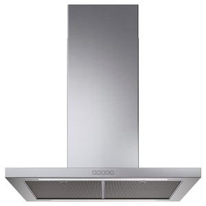 SVÄVANDE Ceiling-mounted extractor hood, stainless steel, Max. height ...