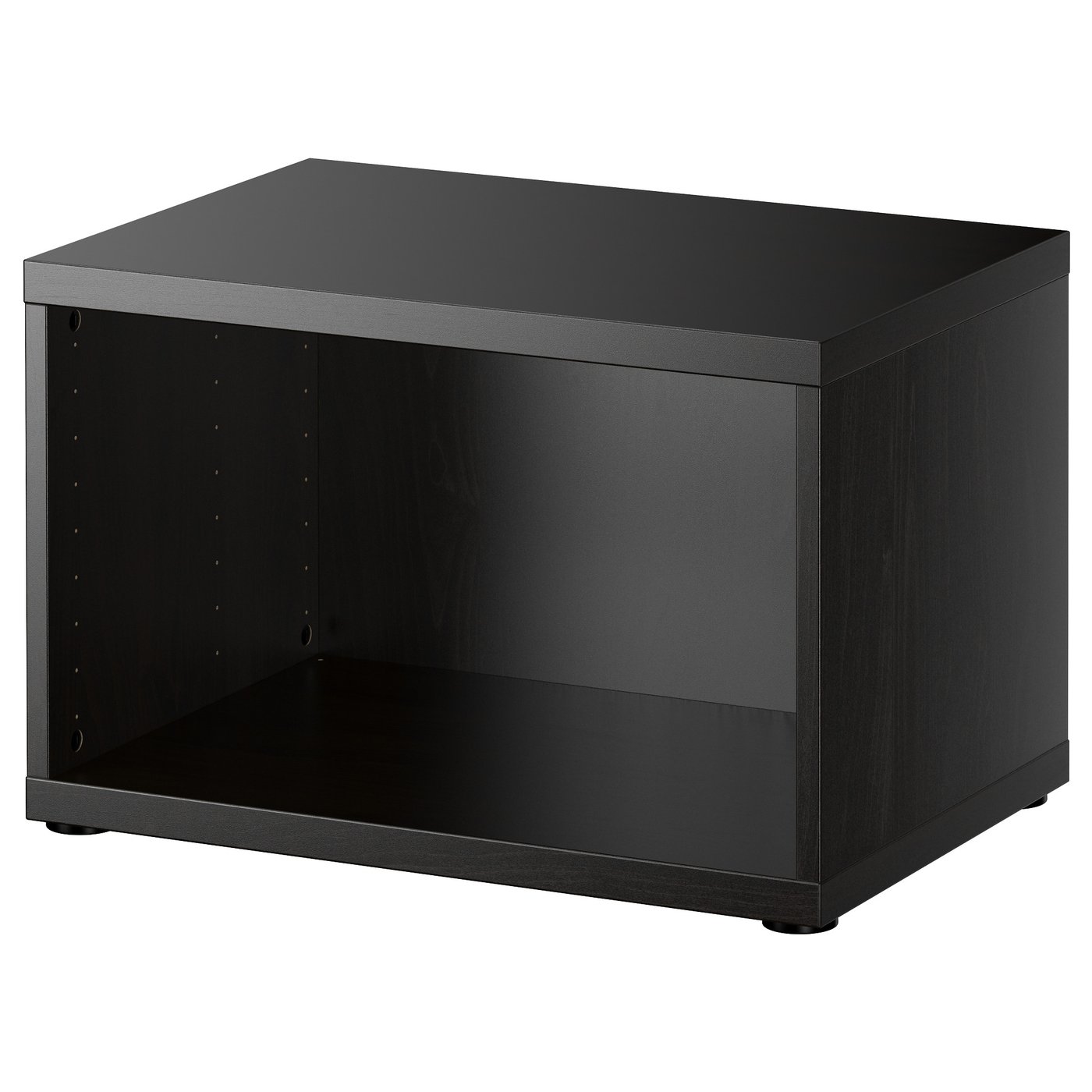 BESTÅ Estrutura, preto-castanho, 60x40x38 cm - IKEA
