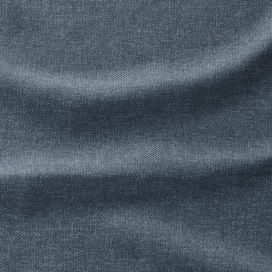 KIVIK repousa-pés c/arrumação, Gunnared azul - IKEA