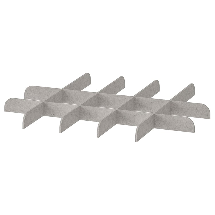 KOMPLEMENT divisória p/tabuleiro extraível, cinz clr, 75x58 cm - IKEA
