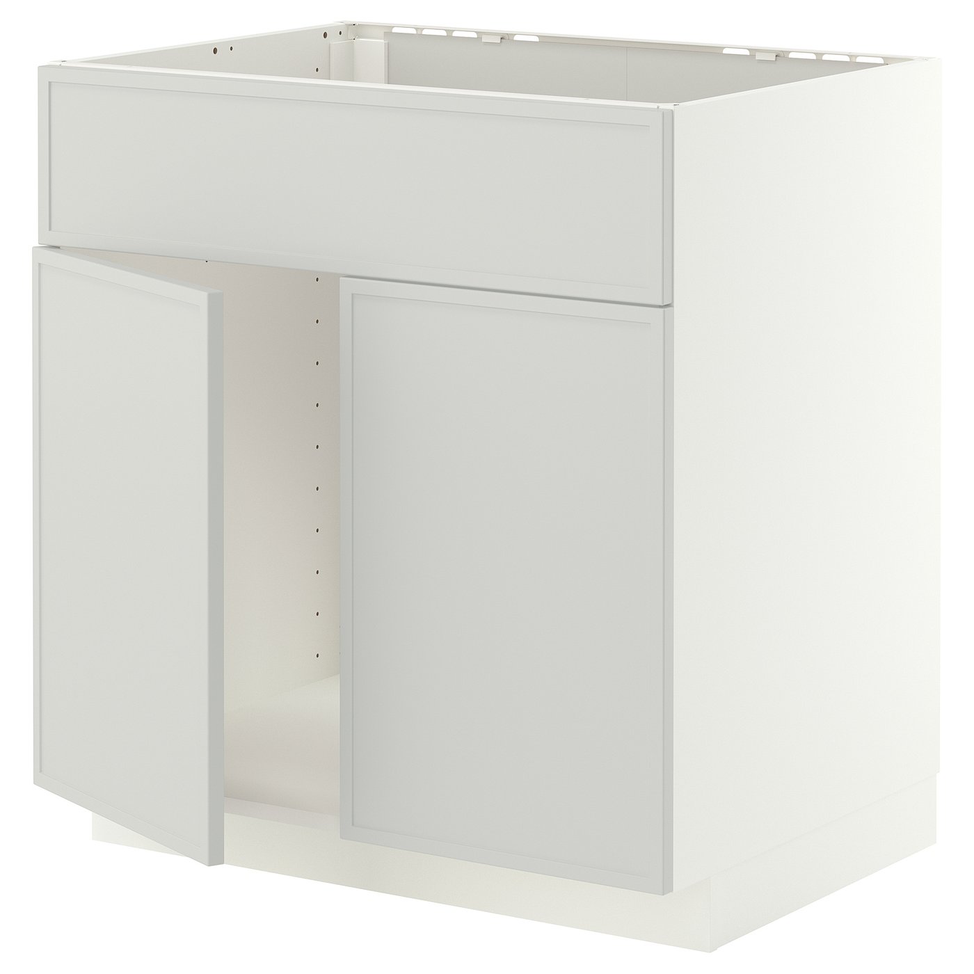 METOD arm bx p/lv-lç c/2pt/ft, branco/Aspudden cinz clr, 80x60 cm - IKEA