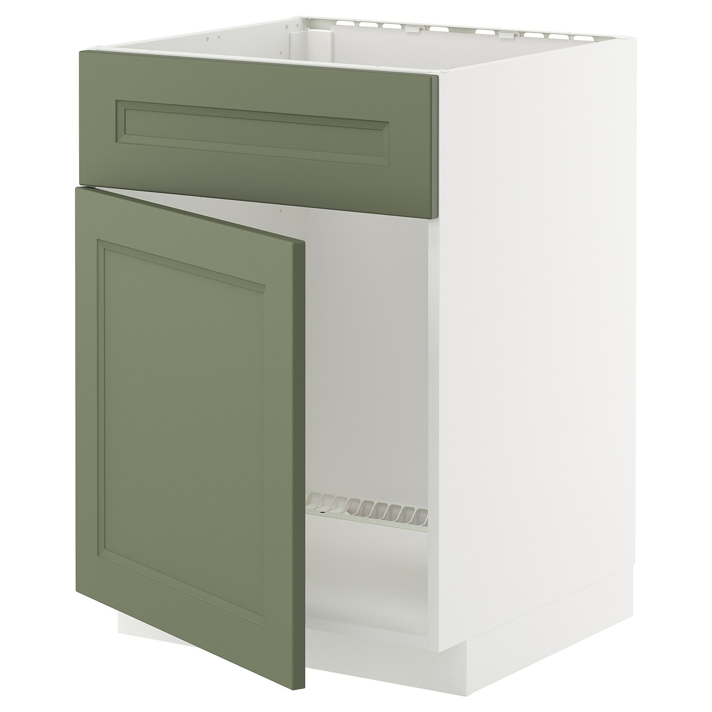 METOD arm bx p/lv-lç c/pt/ft, branco/Axstad verde acinzentado, 60x60 cm ...