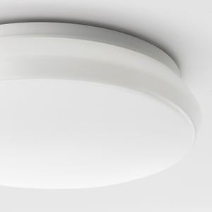 STOFTMOLN Iluminação p/teto/parede LED, smart ilum regulável s/fios ...