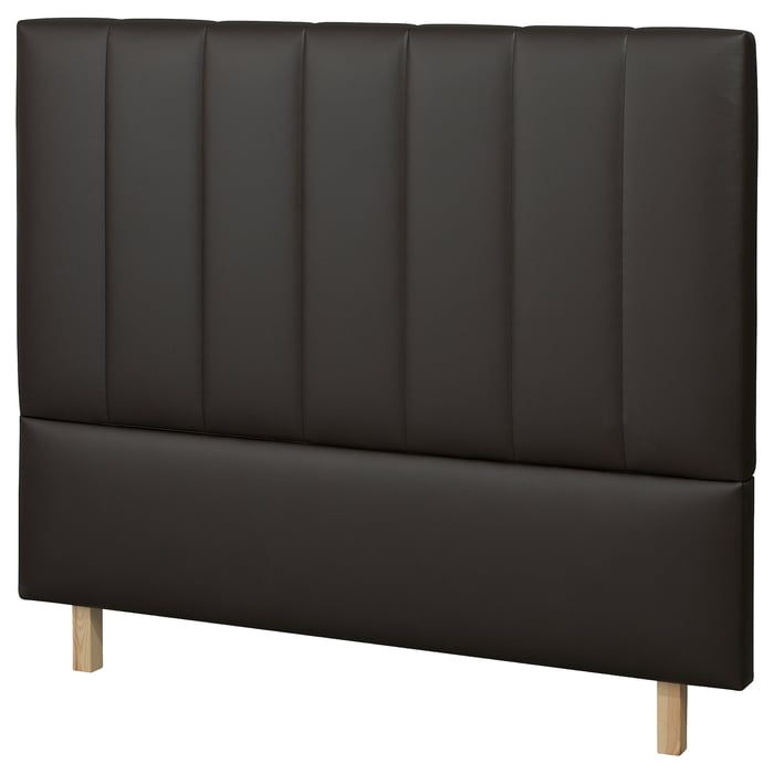 TJÅLLE cabeceira, Bomstad castanho escuro, 160 cm - IKEA