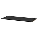 UTRUSTA prat p/armário baixo canto, preto-cinzento, 128 cm - IKEA