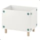 SMUSSLA bedside table/shelf unit, white - IKEA