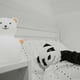KRAMIG soft toy, white/black - IKEA