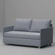 FRIDHULT sleeper sofa, Skiftebo yellow - IKEA