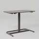 SEGRARE desk sit/stand, dark gray, 431/4x235/8" - IKEA