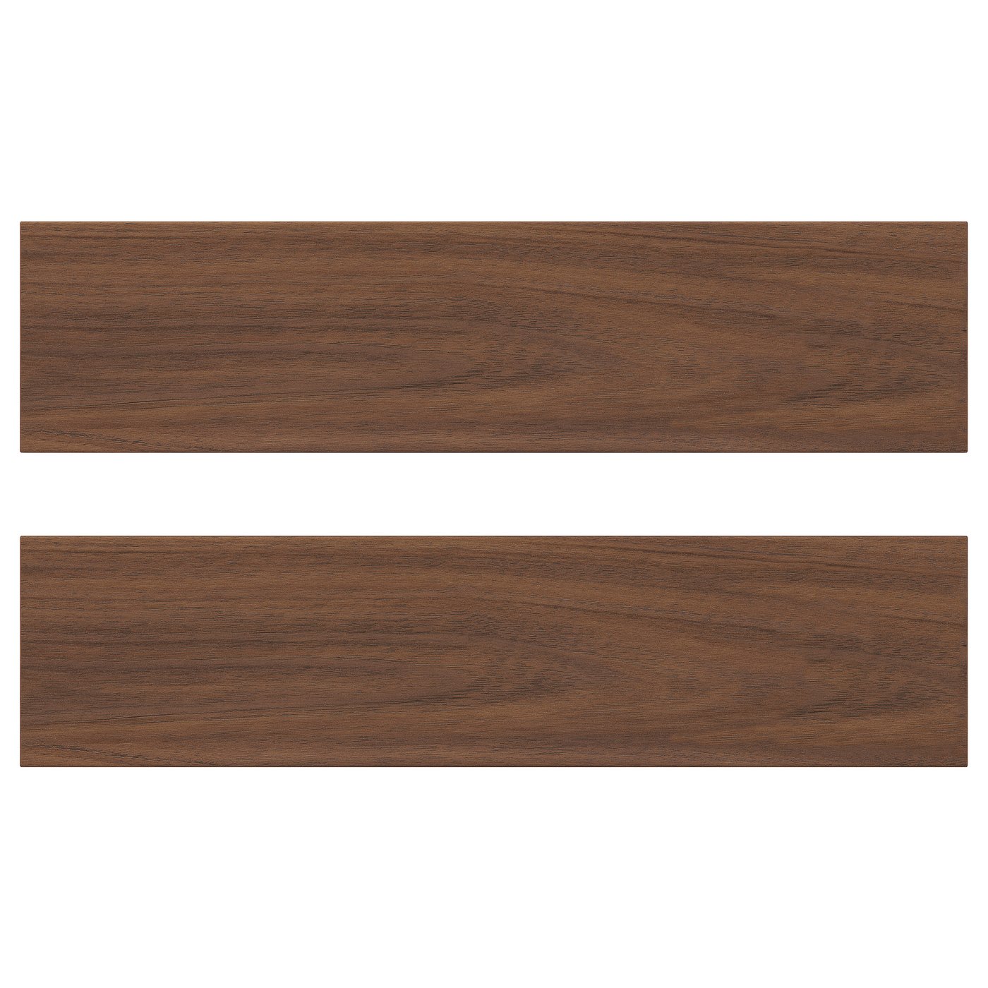 ENKÖPING drawer front, brown walnut effect, 40x10 cm - IKEA