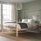 GJÖRA bed frame, birch/Luröy, 140x200 cm - IKEA