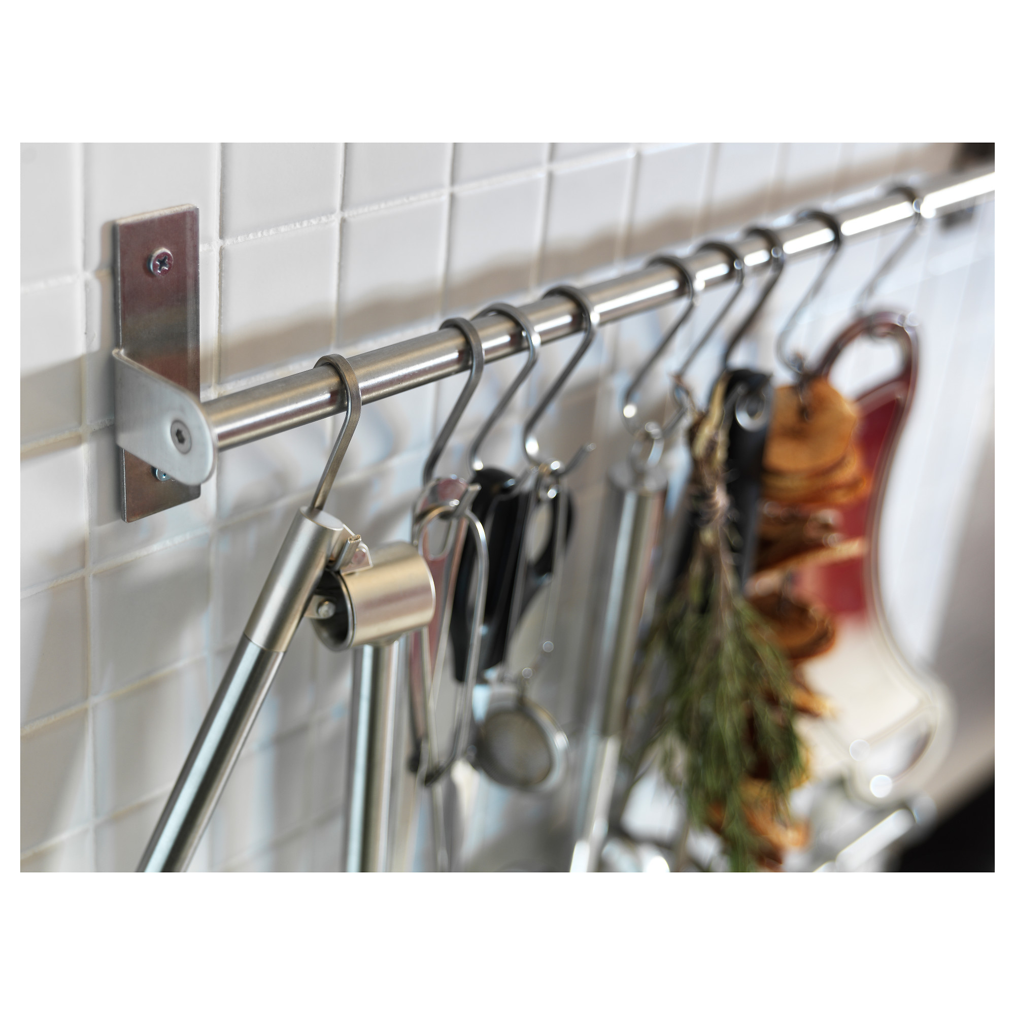 GRUNDTAL S-hook, stainless steel, 7 cm - IKEA