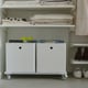 INVALLNING trolley, for boxes white, 68x39 cm - IKEA