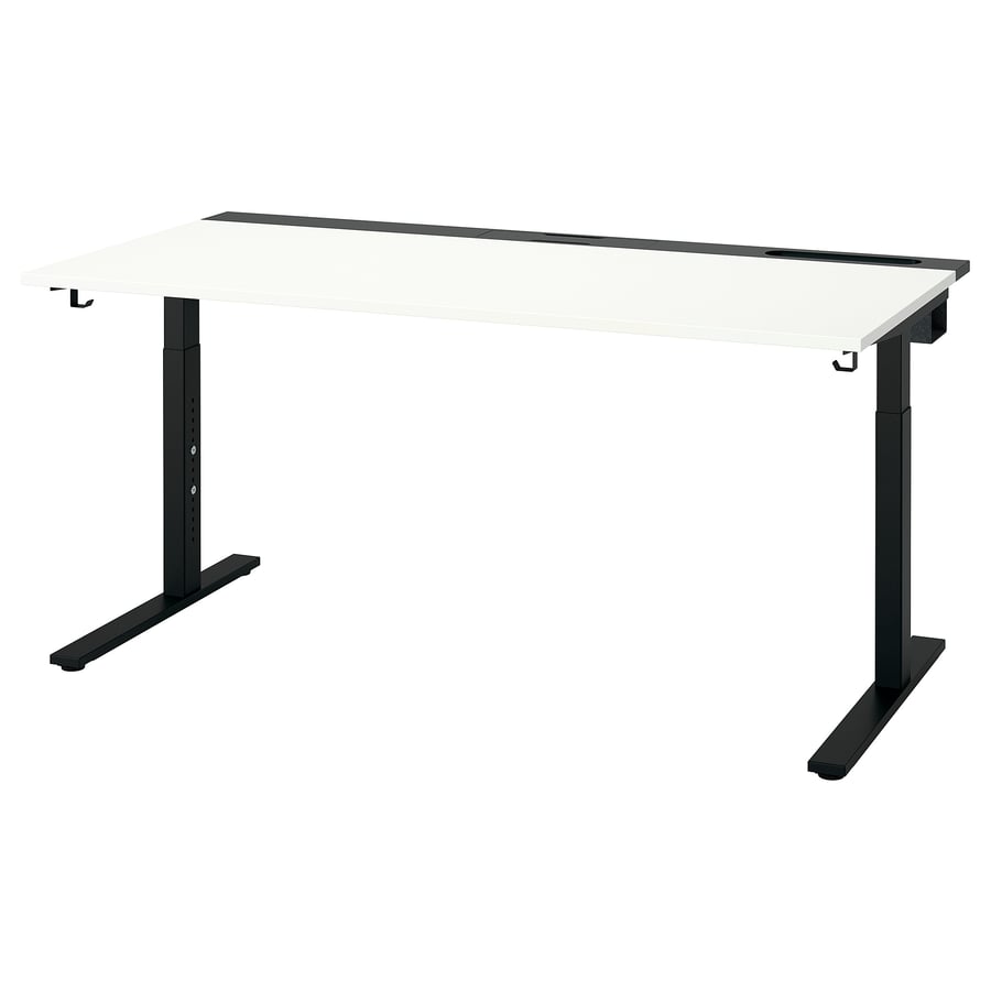 MITTZON underframe for desk, black, 120/140/160x80 cm - IKEA