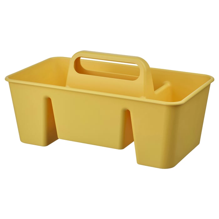 STACKSTOD Desk organiser - yellow - IKEA