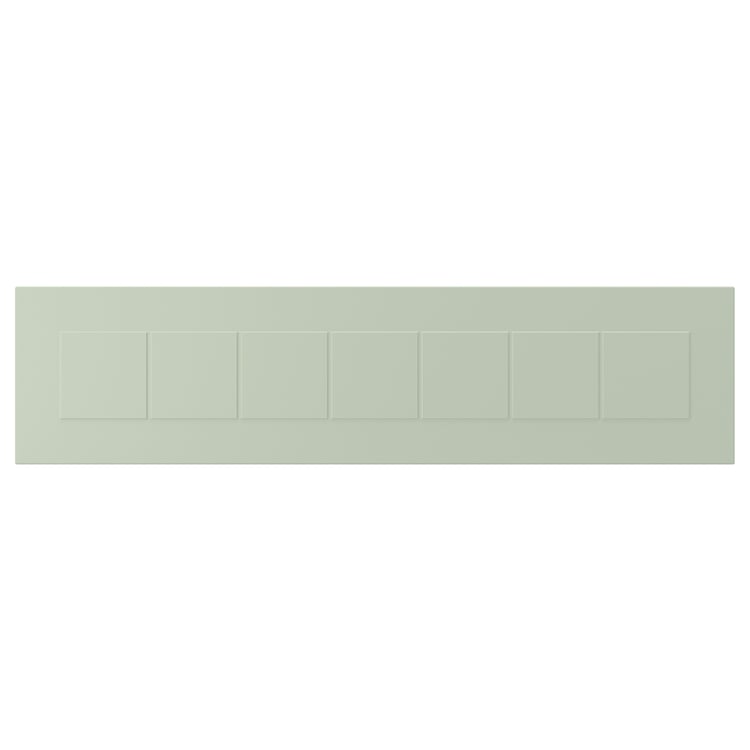 STENSUND drawer front, light green, 80x20 cm - IKEA