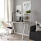 VATTENKAR desktop shelf, white, 49x15 cm - IKEA
