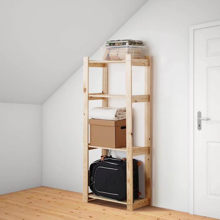 ALBERT Etajeră, lemn pin lemn conifere - IKEA