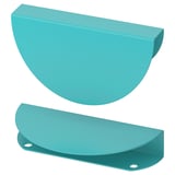 BEGRIPA Mâner, alb/semicerc, 130 mm - IKEA