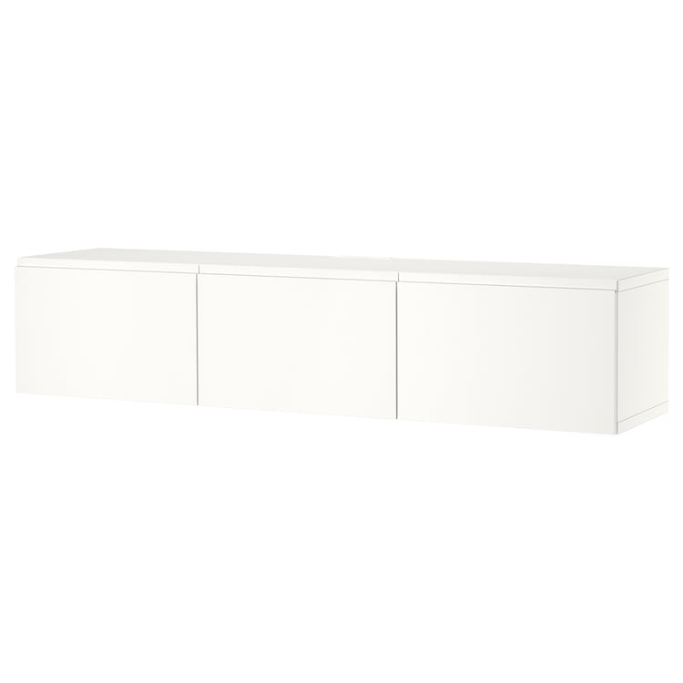 BESTÅ comodă TV+uşi, alb/Västerviken alb, 180x42x38 cm - IKEA
