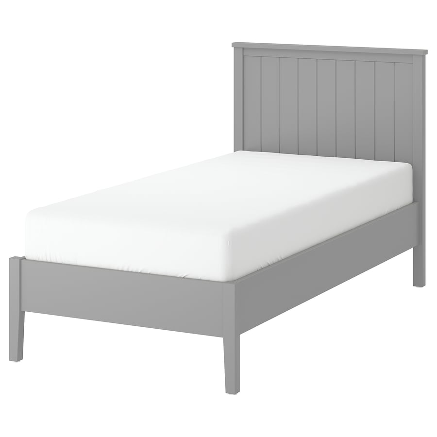 GULLABERG cadru pat, gri/Luröy, 90x200 cm - IKEA