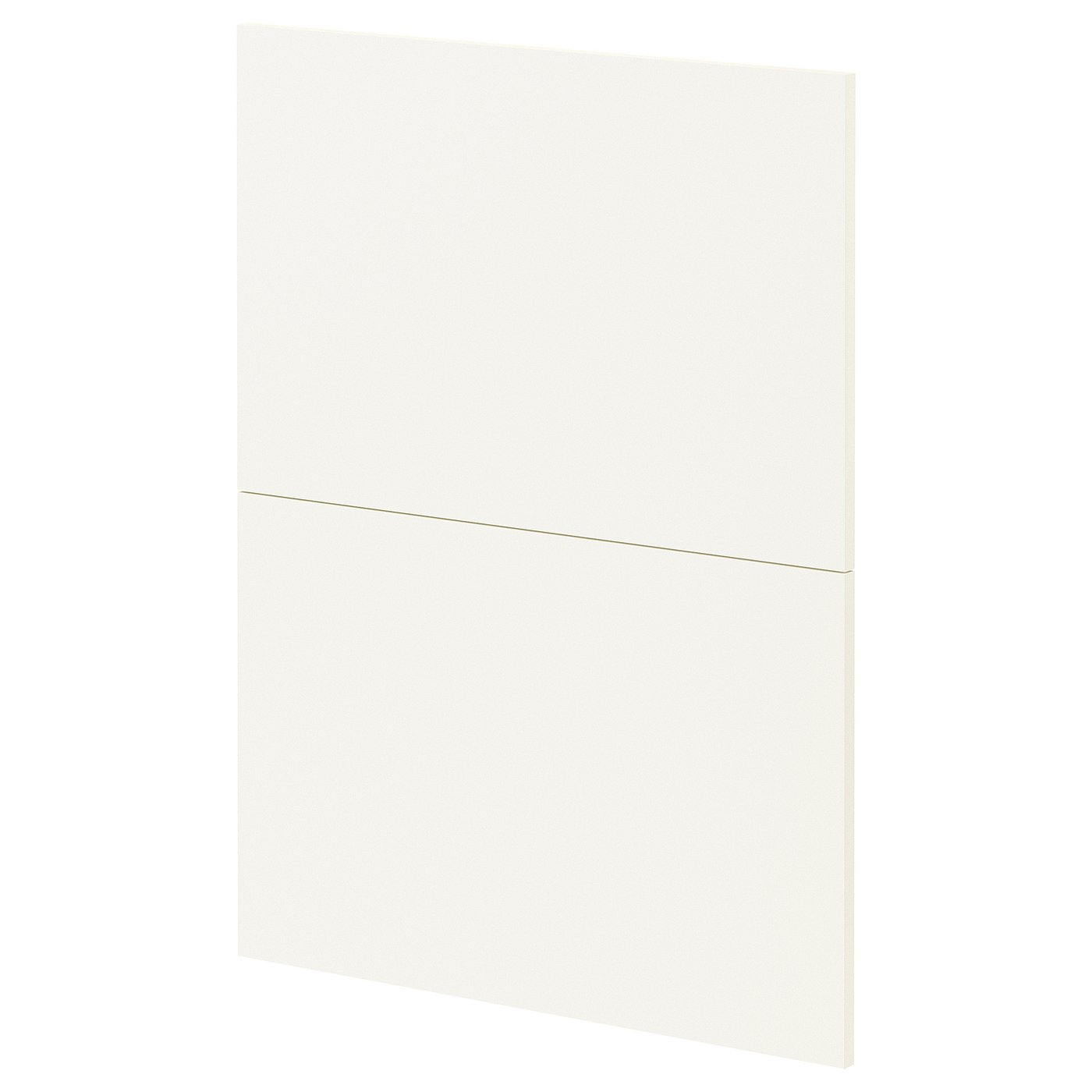 METOD front mașină de spălat vase, 2 buc., Vallstena alb, 60 cm - IKEA