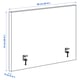 MITTZON paravan fonoabsorbant birou, Gunnared bej, 90x72 cm - IKEA