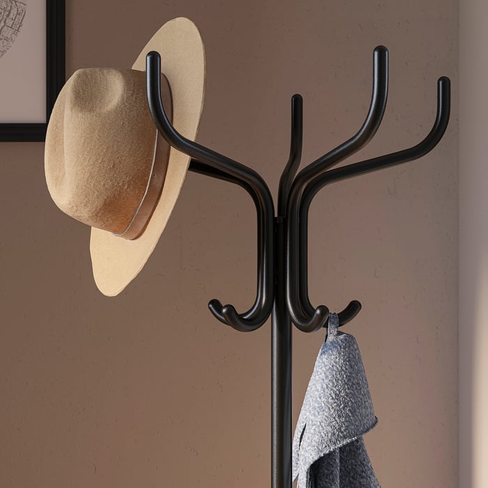 NIPÅSEN cuier, negru, 181 cm - IKEA