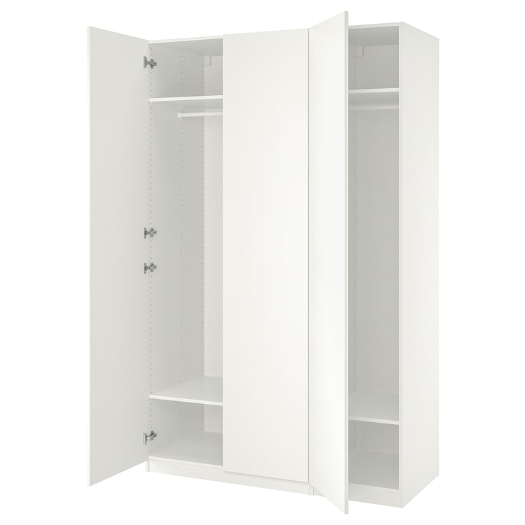 PAX / FORSAND dulap, alb/alb, 150x60x236 cm - IKEA