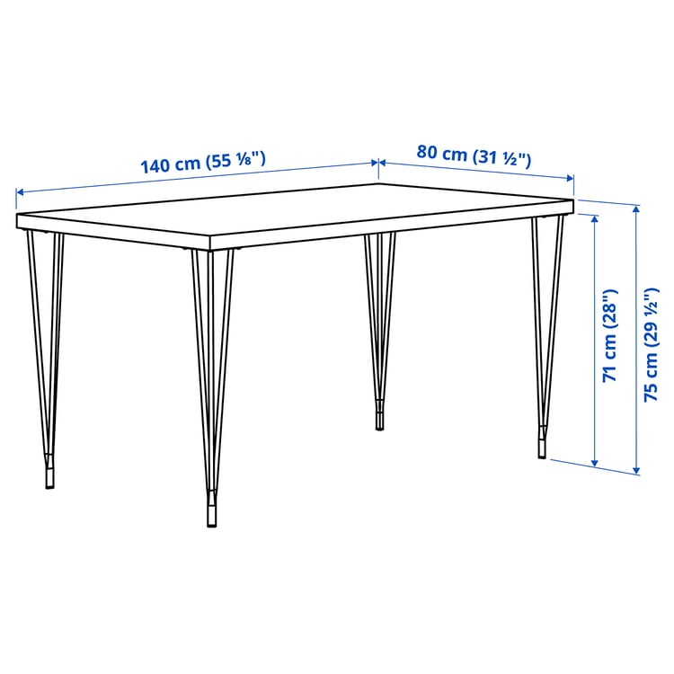 SKÅLSTA masă + 4 scaune - IKEA