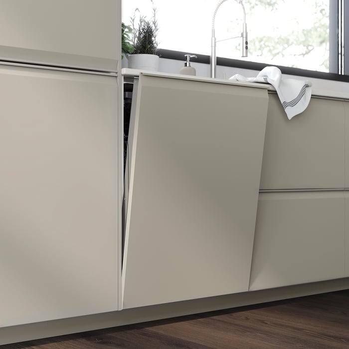 UPPLÖV uşă, mat bej închis, 60x120 cm - IKEA