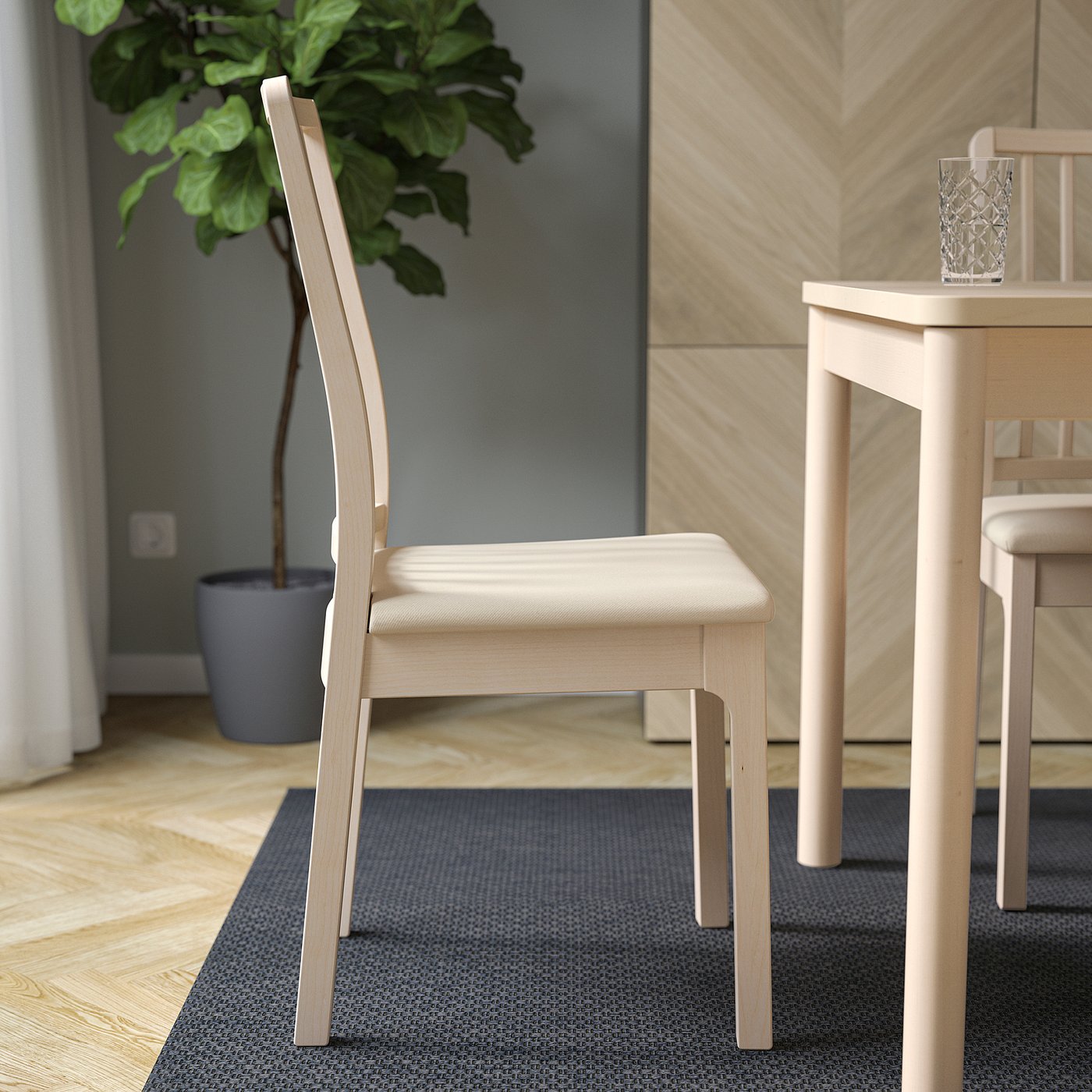 MONTIKEA IKEA Crna Gora Montenegro Черногория EKEDALEN Stolica, breza ...