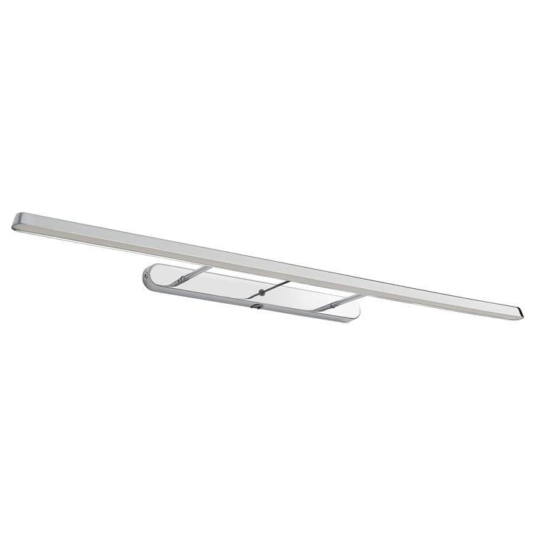 FLASKPOST LED rasveta za ormarić/zid, hromirano, 82 cm - IKEA