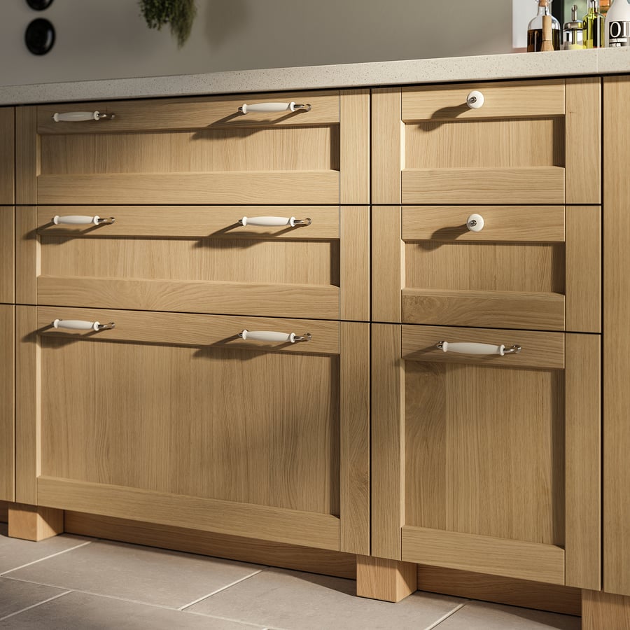 FORSBACKA front fioke, hrastovina, 80x40 cm - IKEA