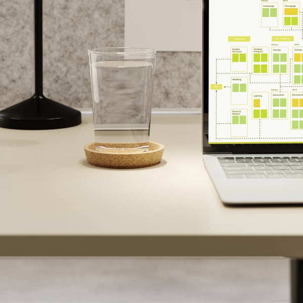 IKEA 365+ podmetač za čašu, pluta, 9 cm - IKEA