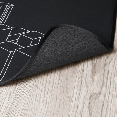 LÅNESPELARE štitnik za pod, 110x100 cm - IKEA