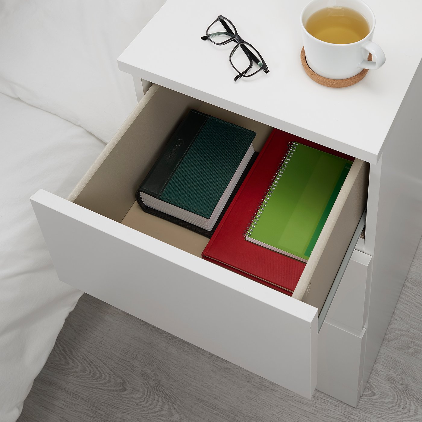 MALM Komoda s 3 fioke, bela, 40x78 cm | MONTIKEA