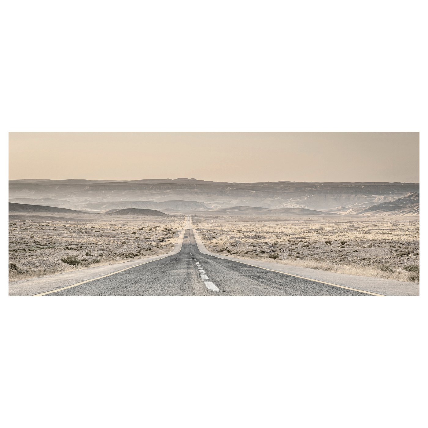 PJÄTTERYD Slika, fokusirani auto-put, 140x56 cm | MONTIKEA