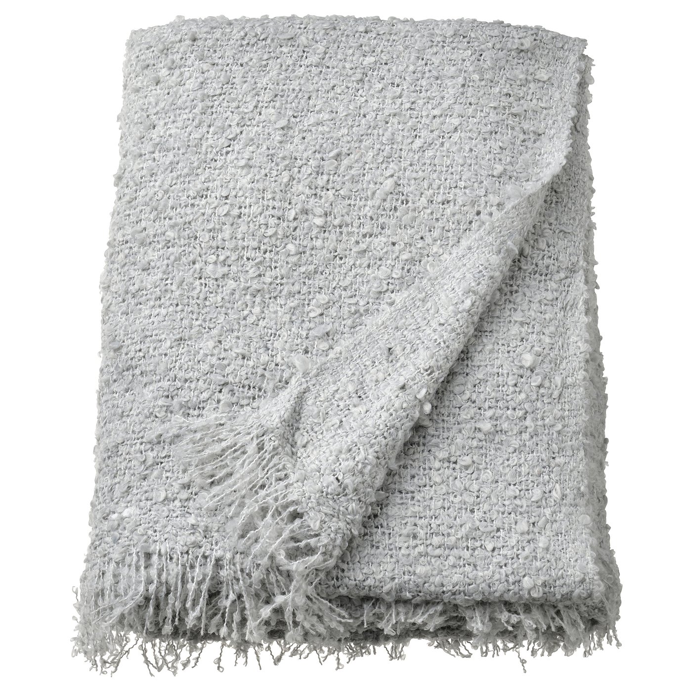 SANDBRODD Tanko ćebe, sivo-plava, 130x170 cm | MONTIKEA