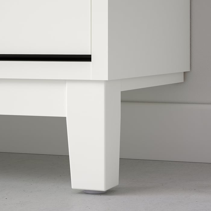 STÄLL cipelarnik s 3 odeljka, bela, 79x29x148 cm - IKEA