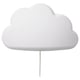 UPPLYST LED zidna lampa, oblak bela - IKEA