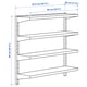 BROR تشكيلة رف حائطي, أسود, ‎88x30x90 سم‏ - IKEA