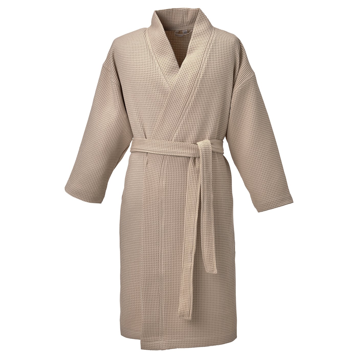 BJÄLVEN bath robe, beige, S/M - IKEA