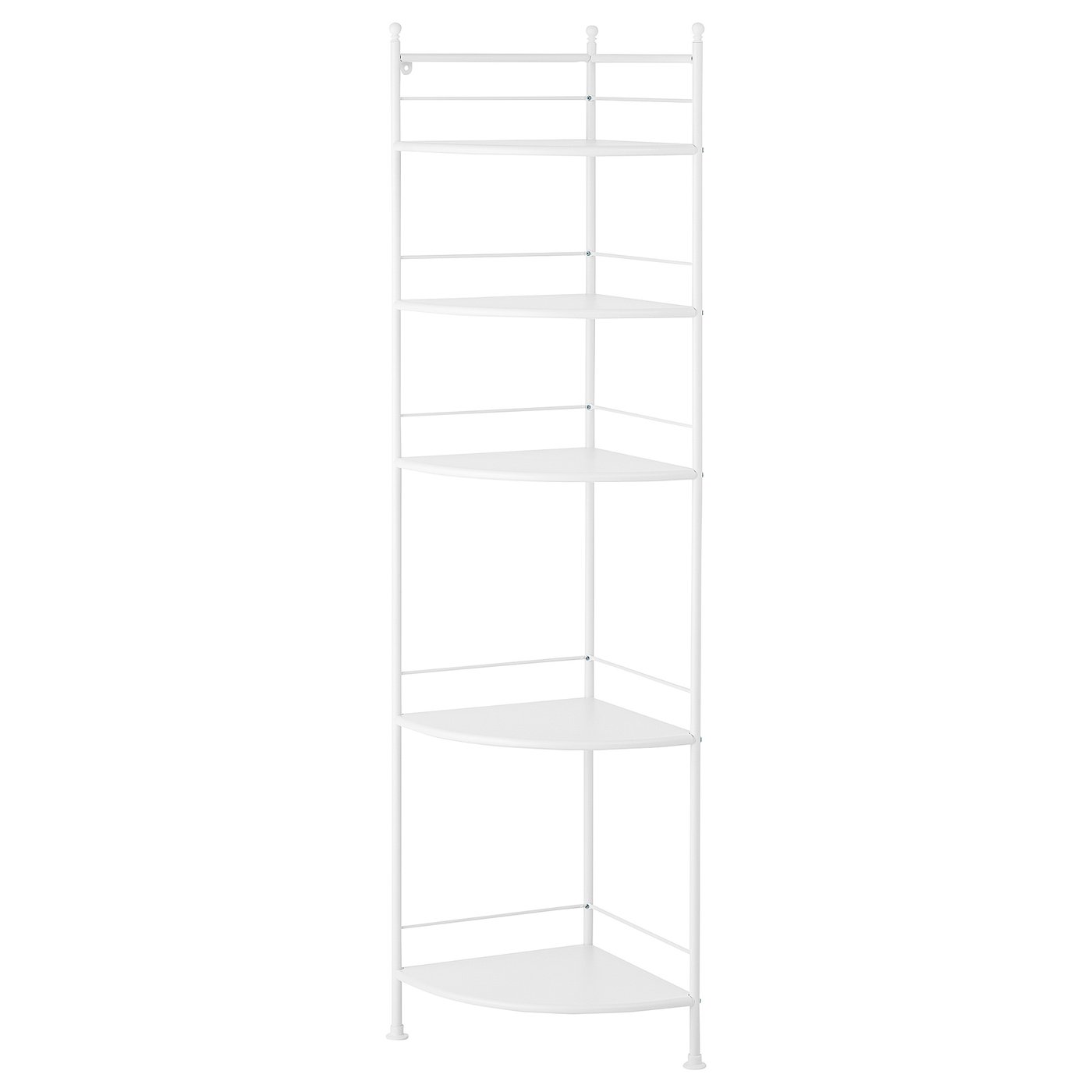 FRÖSJÖN corner shelf unit, white, 35x156 cm - IKEA